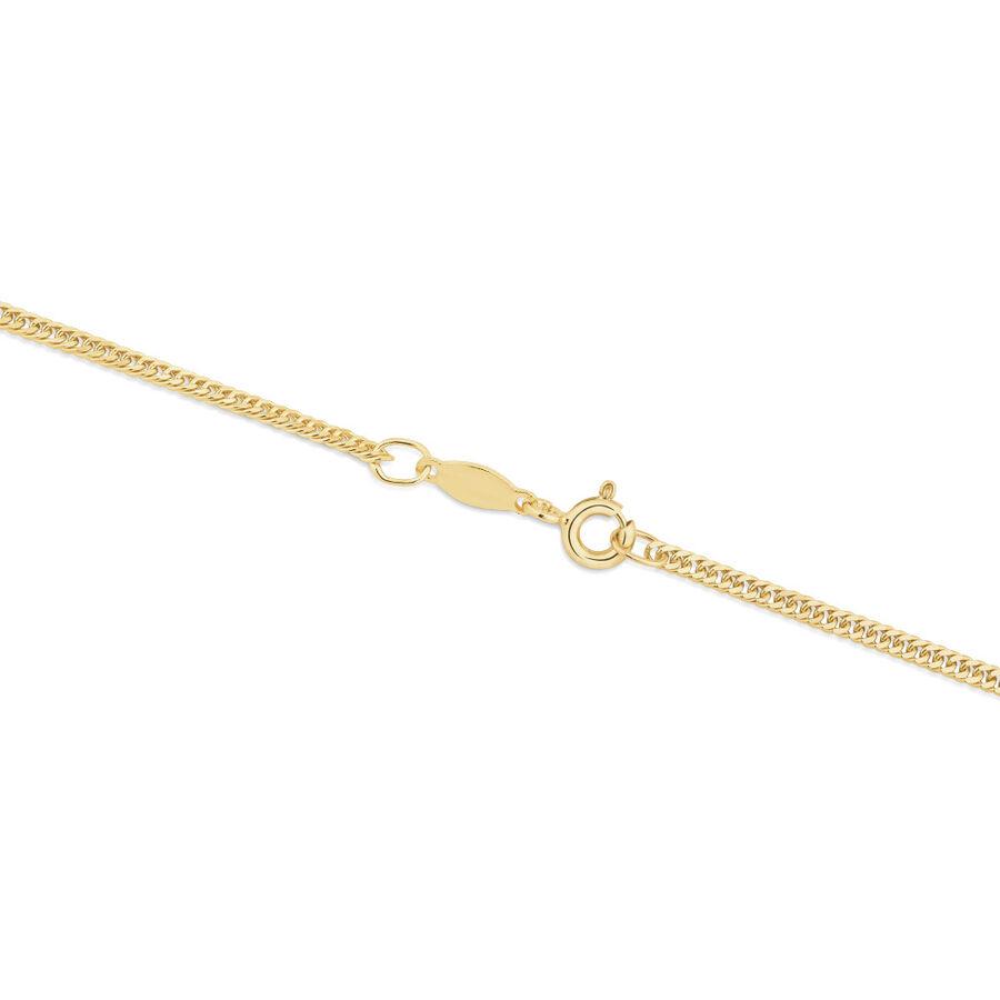 45cm (18") Double Curb Chain in 10kt Yellow Gold